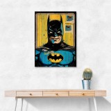 Batman Grunge Pop 3 Wall Art