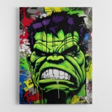 Hulk Graffiti Style 3 Wall Art