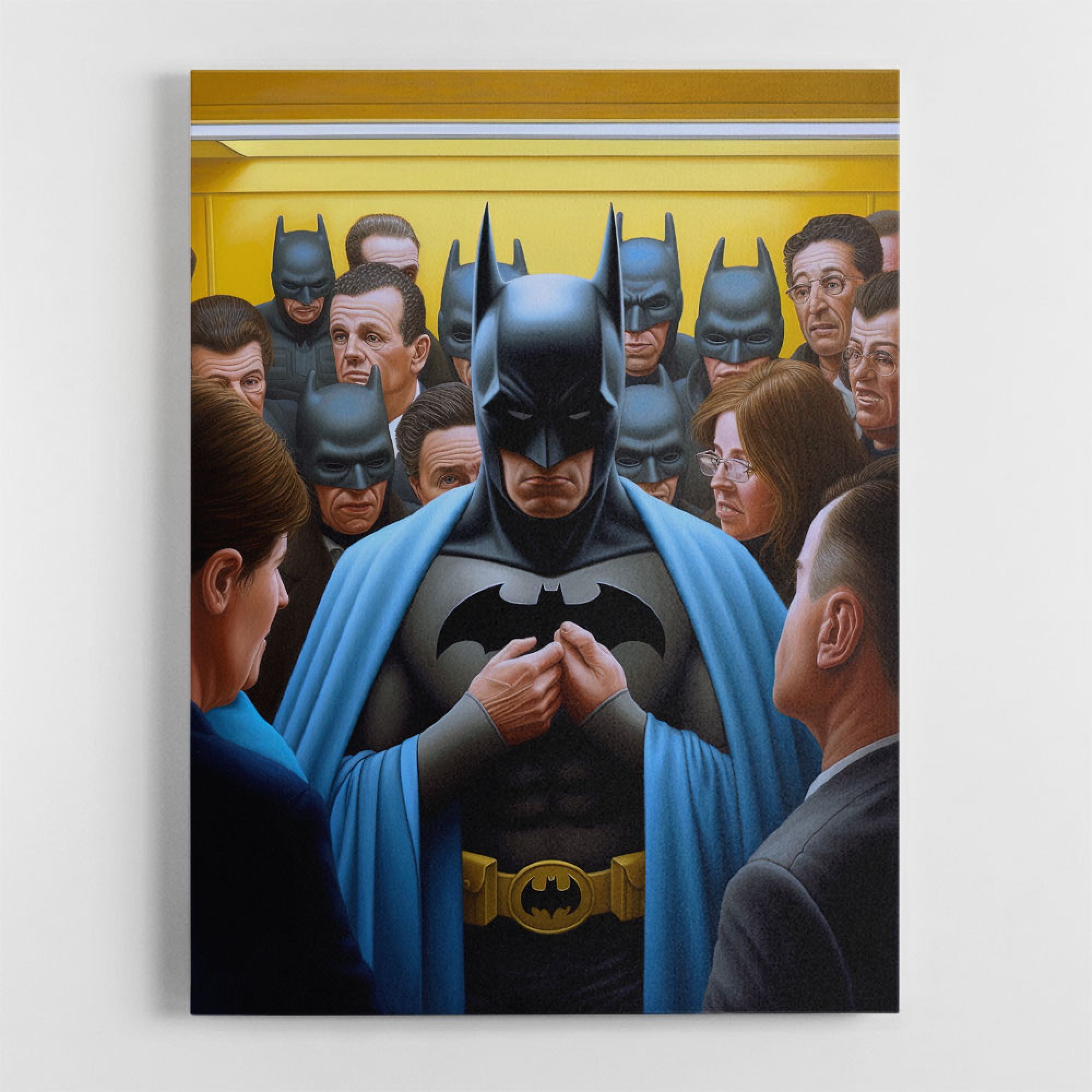 Batman Elevator Wall Art