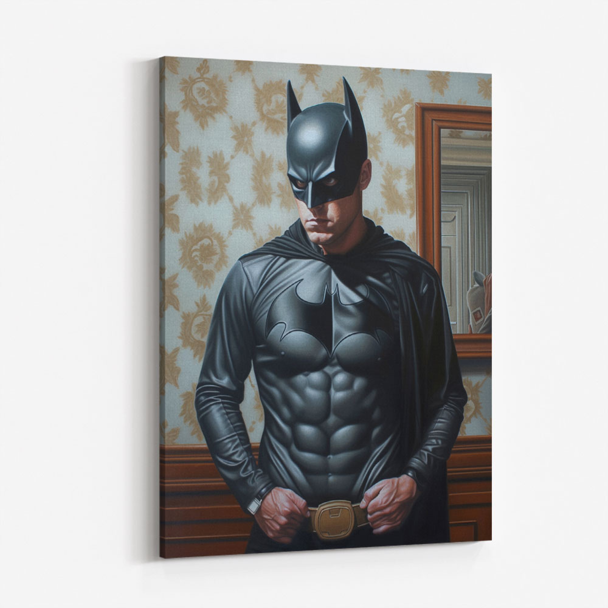 Batman In Your Living Room Wall Art