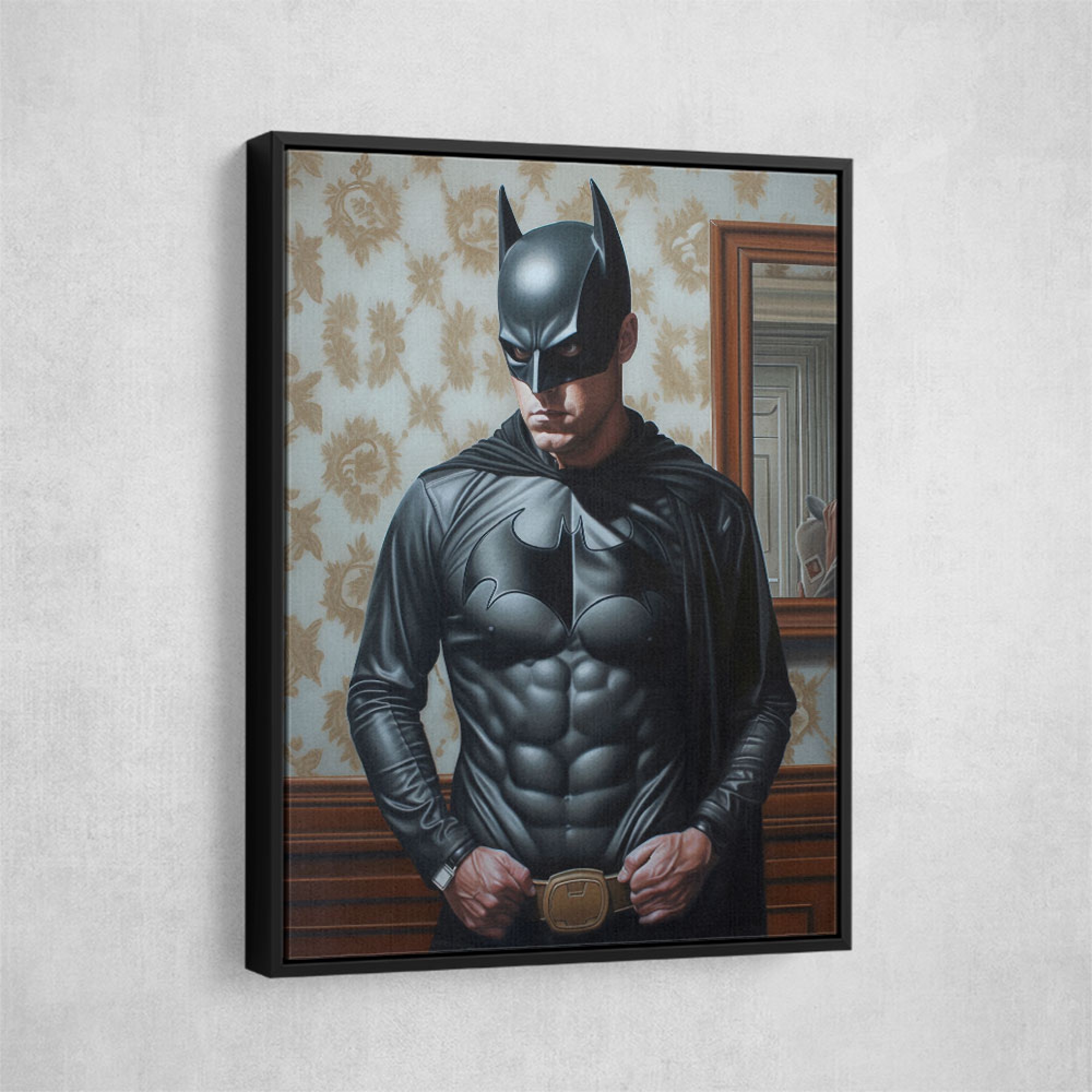 Batman In Your Living Room Wall Art