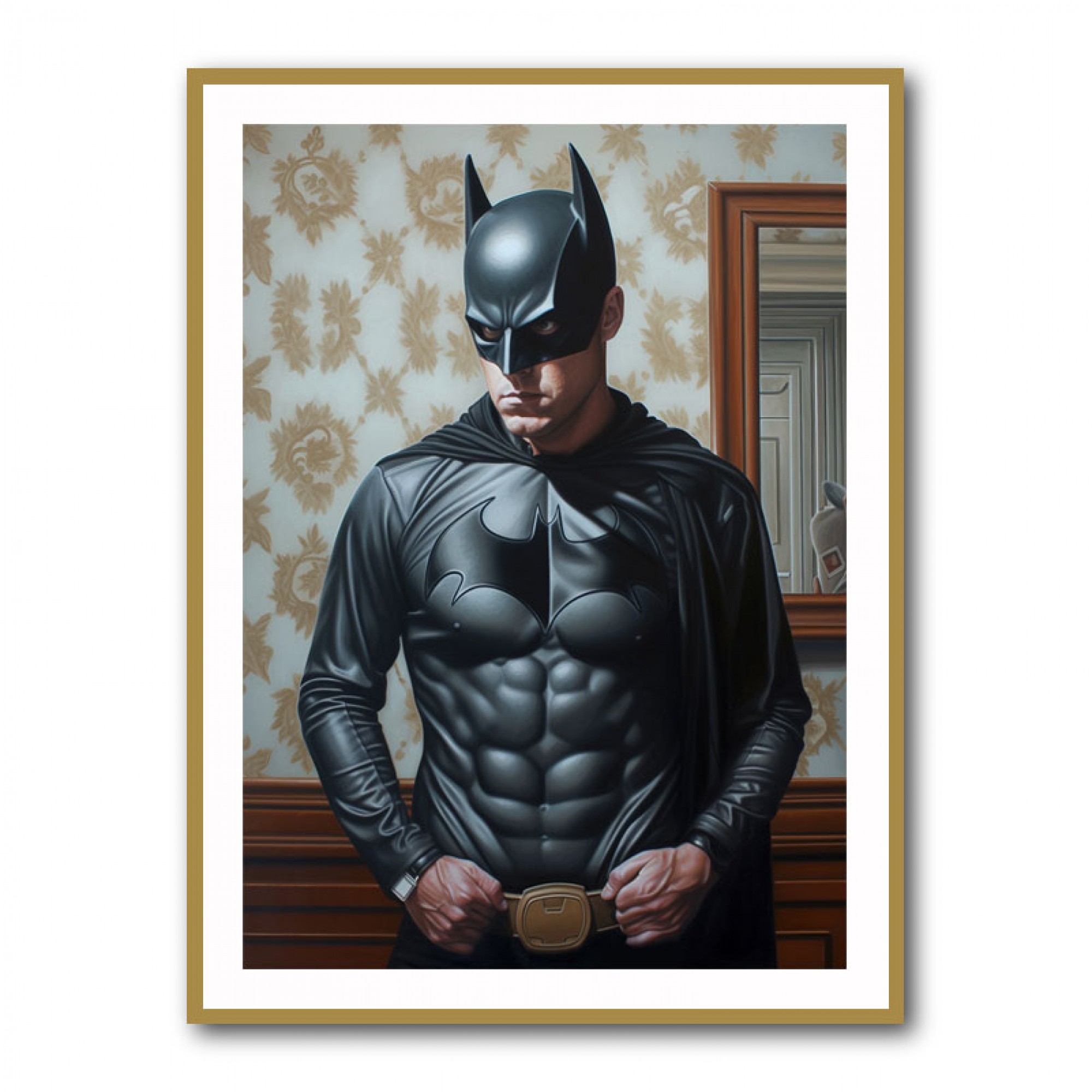 Batman In Your Living Room Wall Art