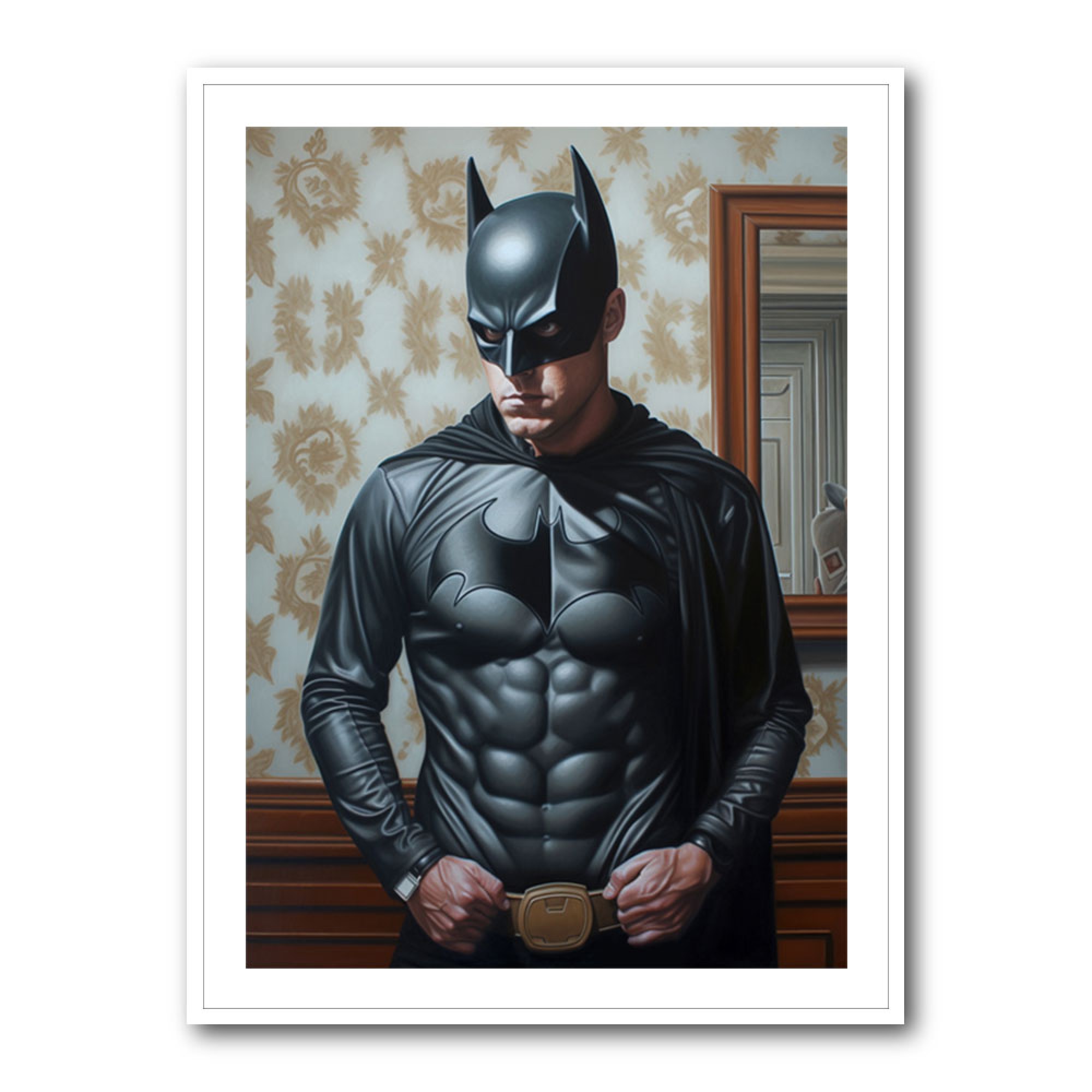 Batman In Your Living Room Wall Art