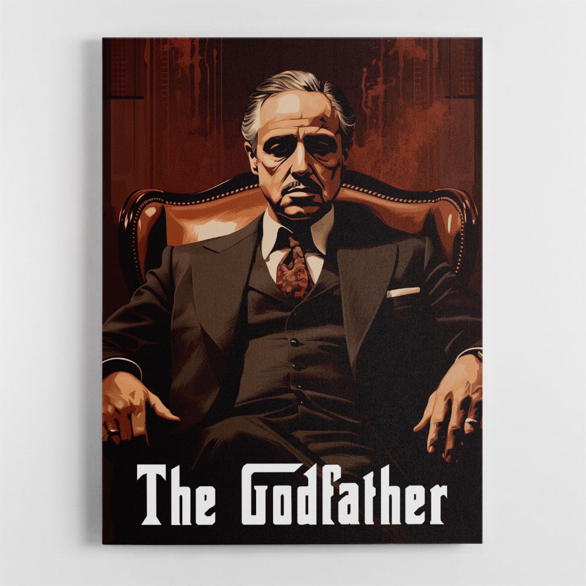 The Godfather 4 Poster Style Wall Art