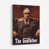 The Godfather 4 Poster Style Wall Art