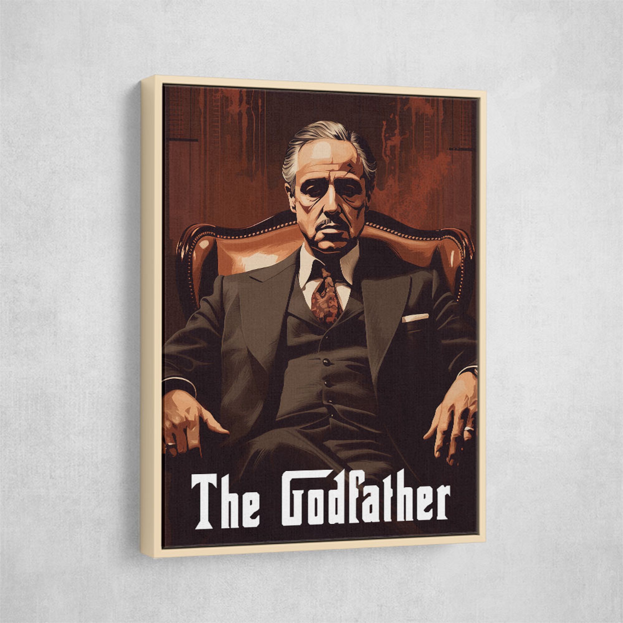 The Godfather 4 Poster Style Wall Art