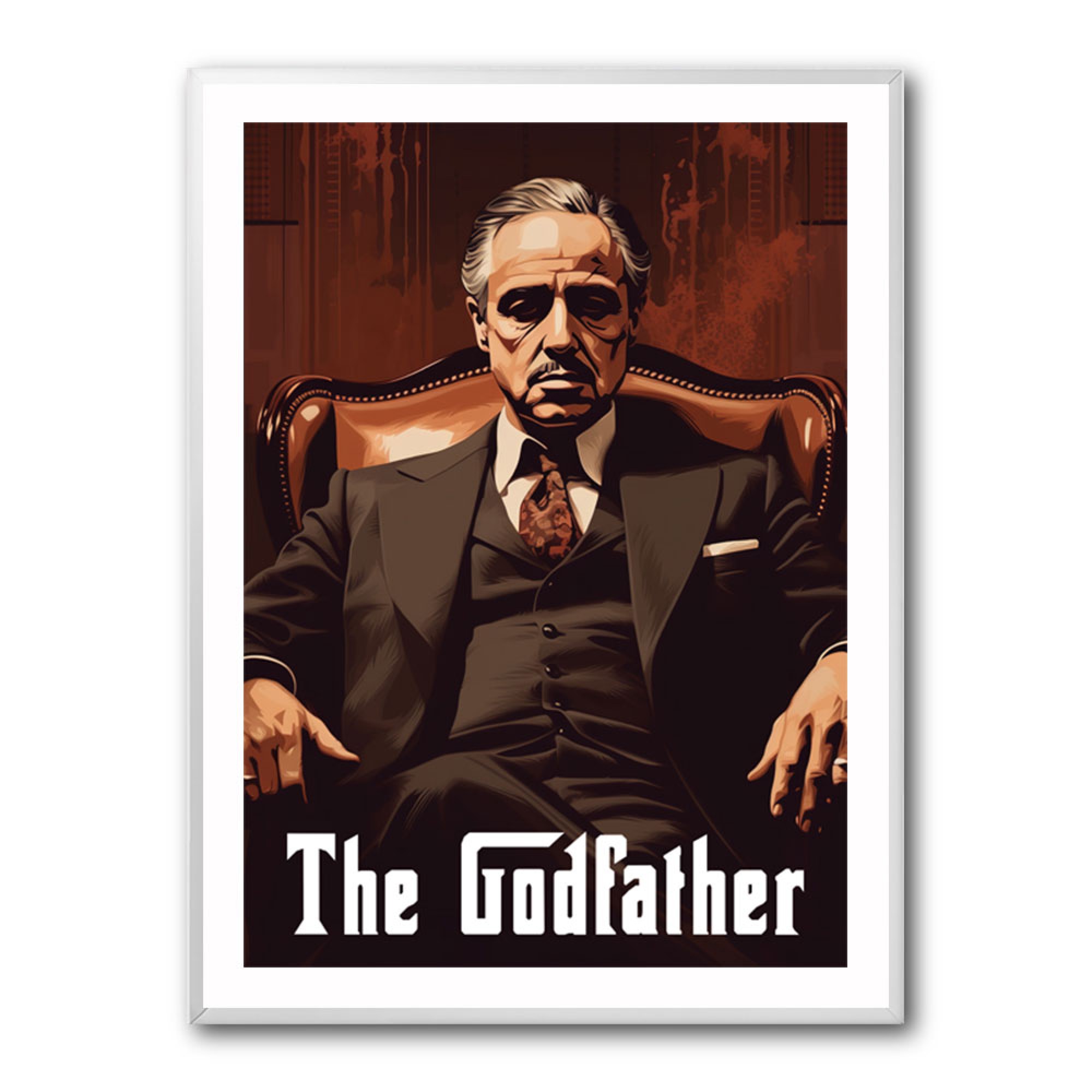 The Godfather 4 Poster Style Wall Art