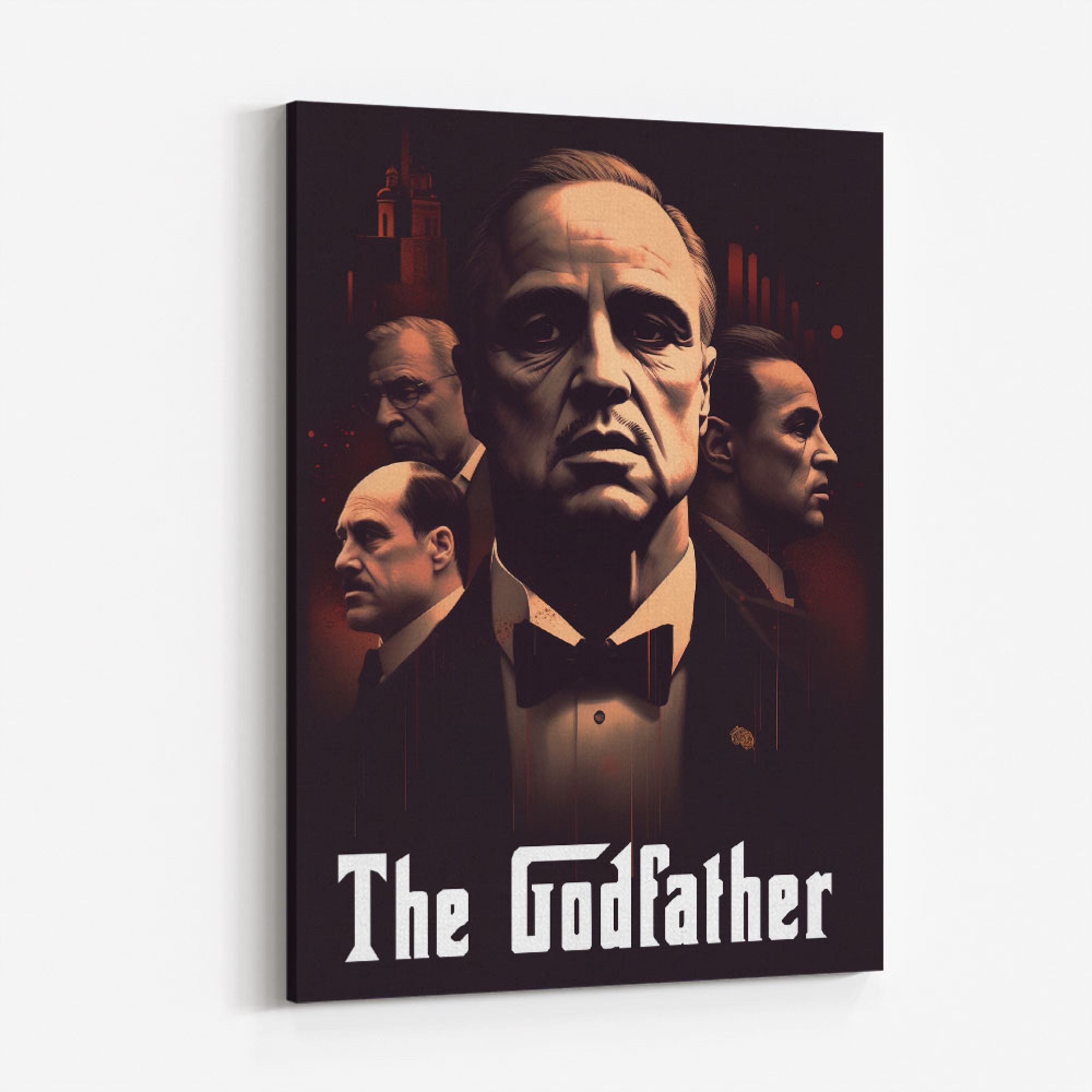 The Godfather Poster Style Wall Art