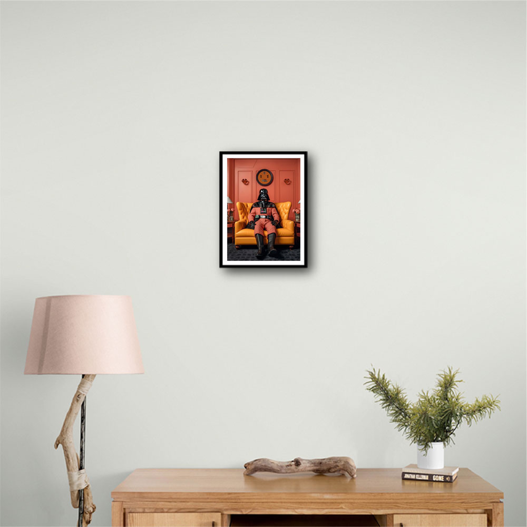Chilling Vader Wall Art