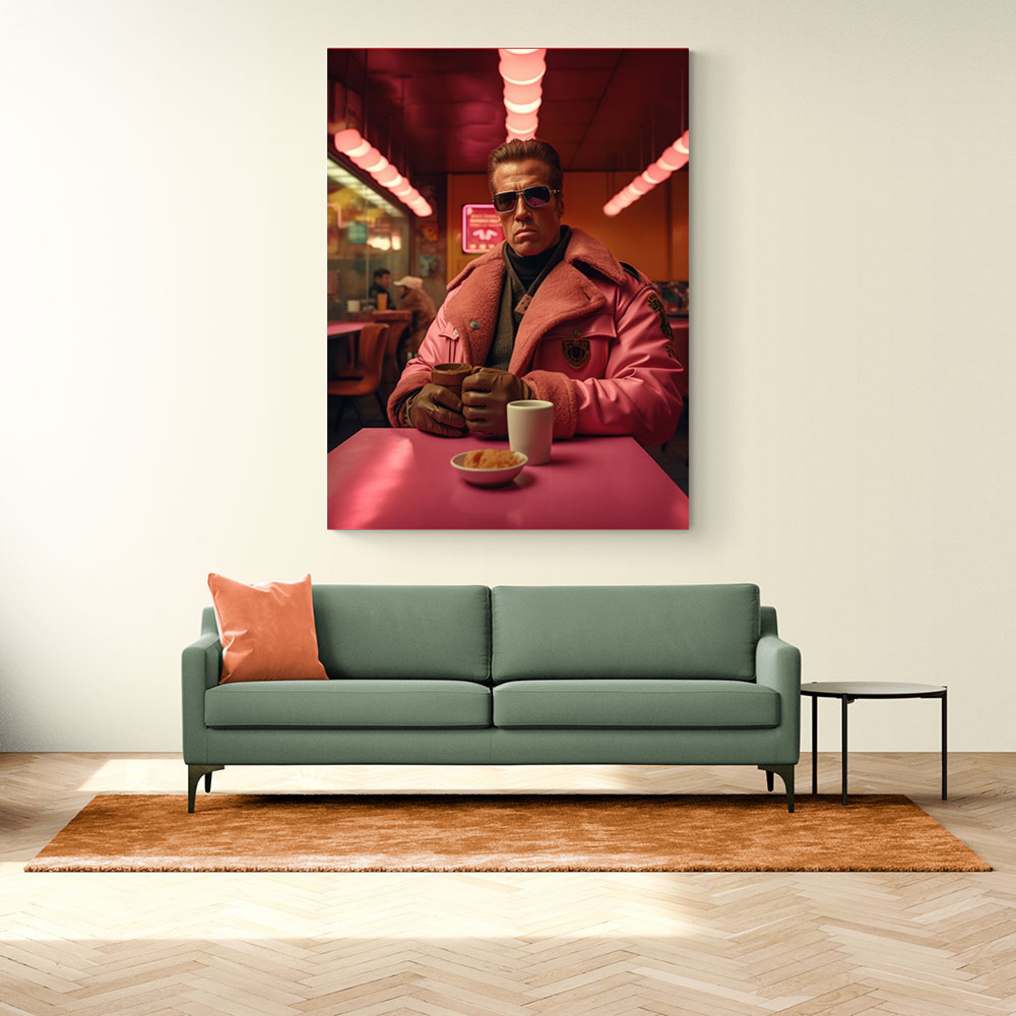 Terminator Coffee Time Wall Art