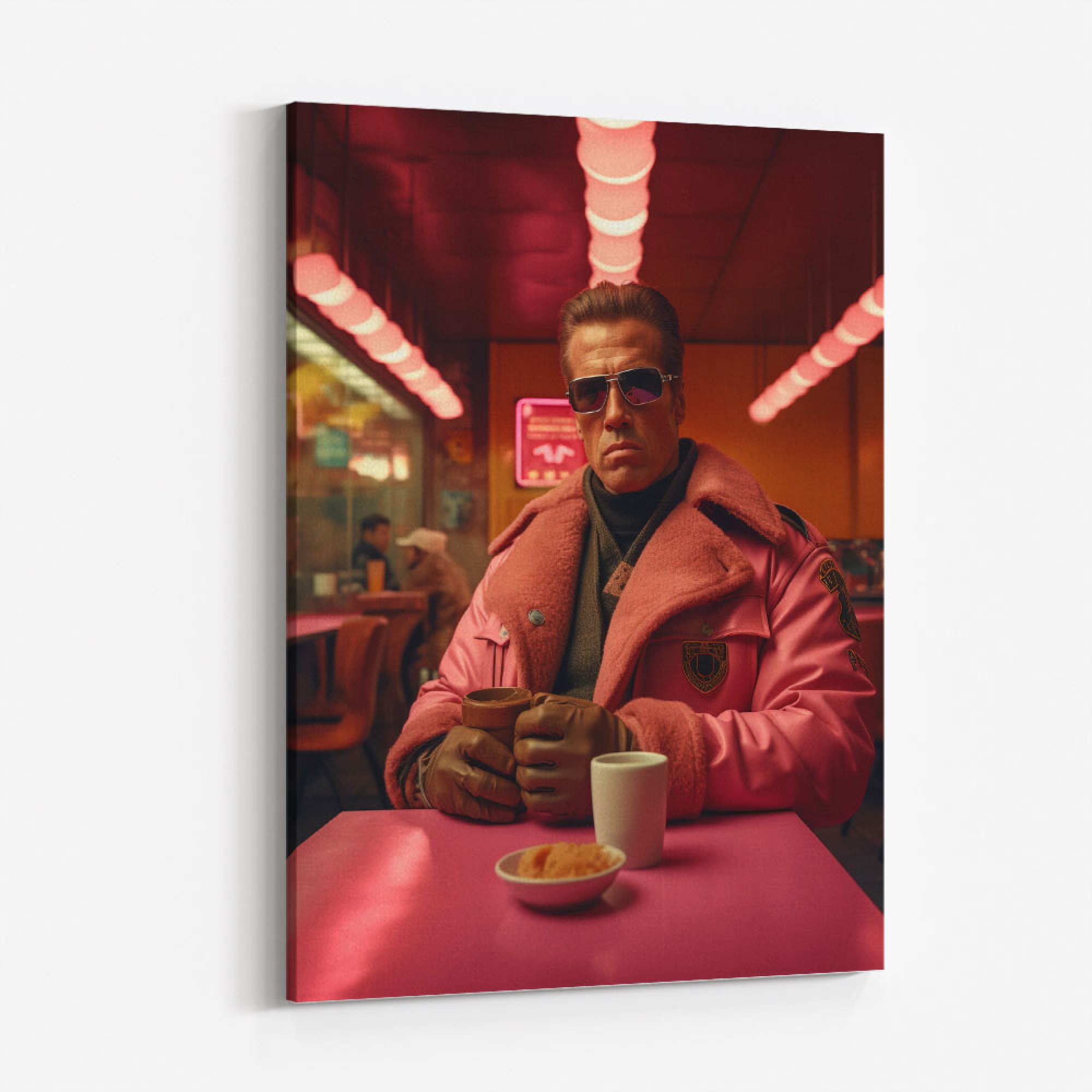 Terminator Coffee Time Wall Art