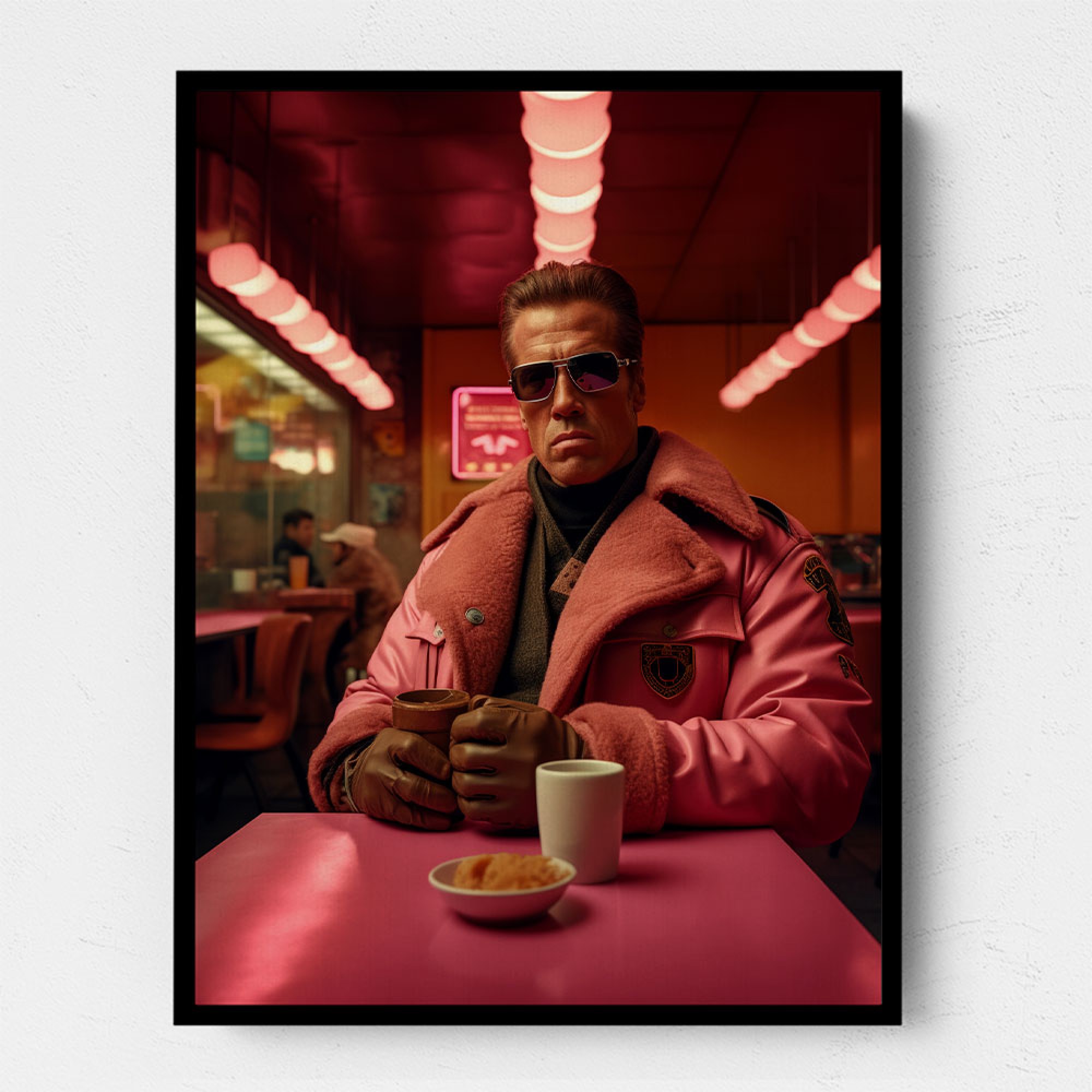 Terminator Coffee Time Wall Art