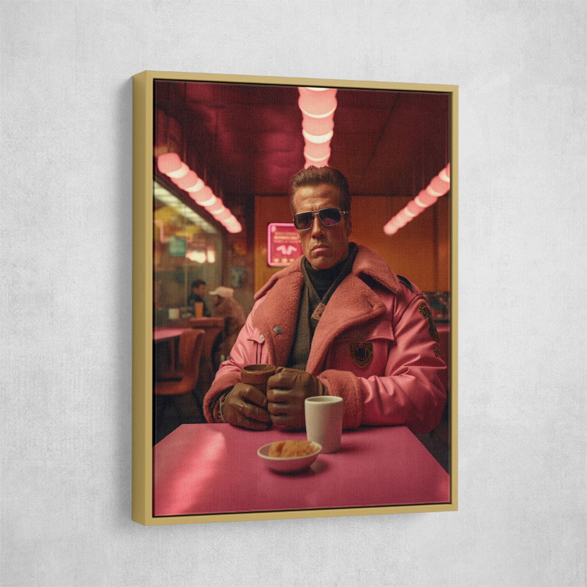 Terminator Coffee Time Wall Art