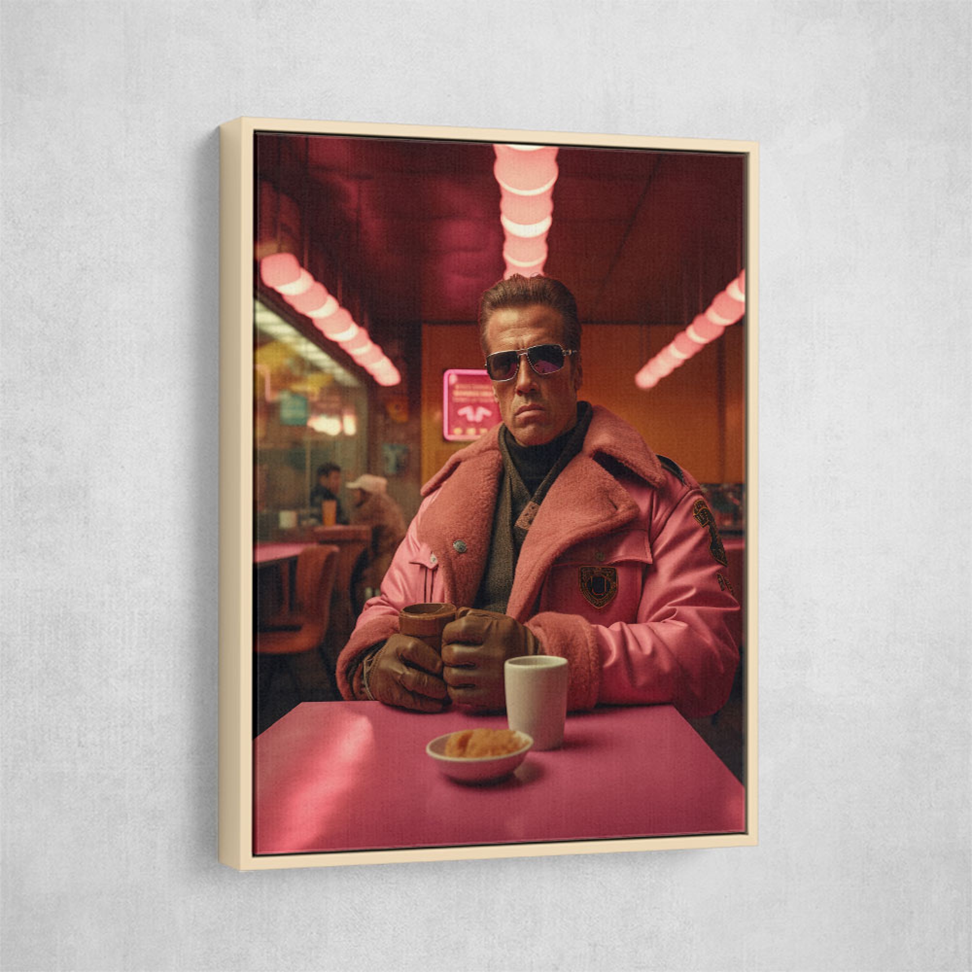 Terminator Coffee Time Wall Art
