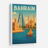 Bahrain Travel Poster Wall Art
