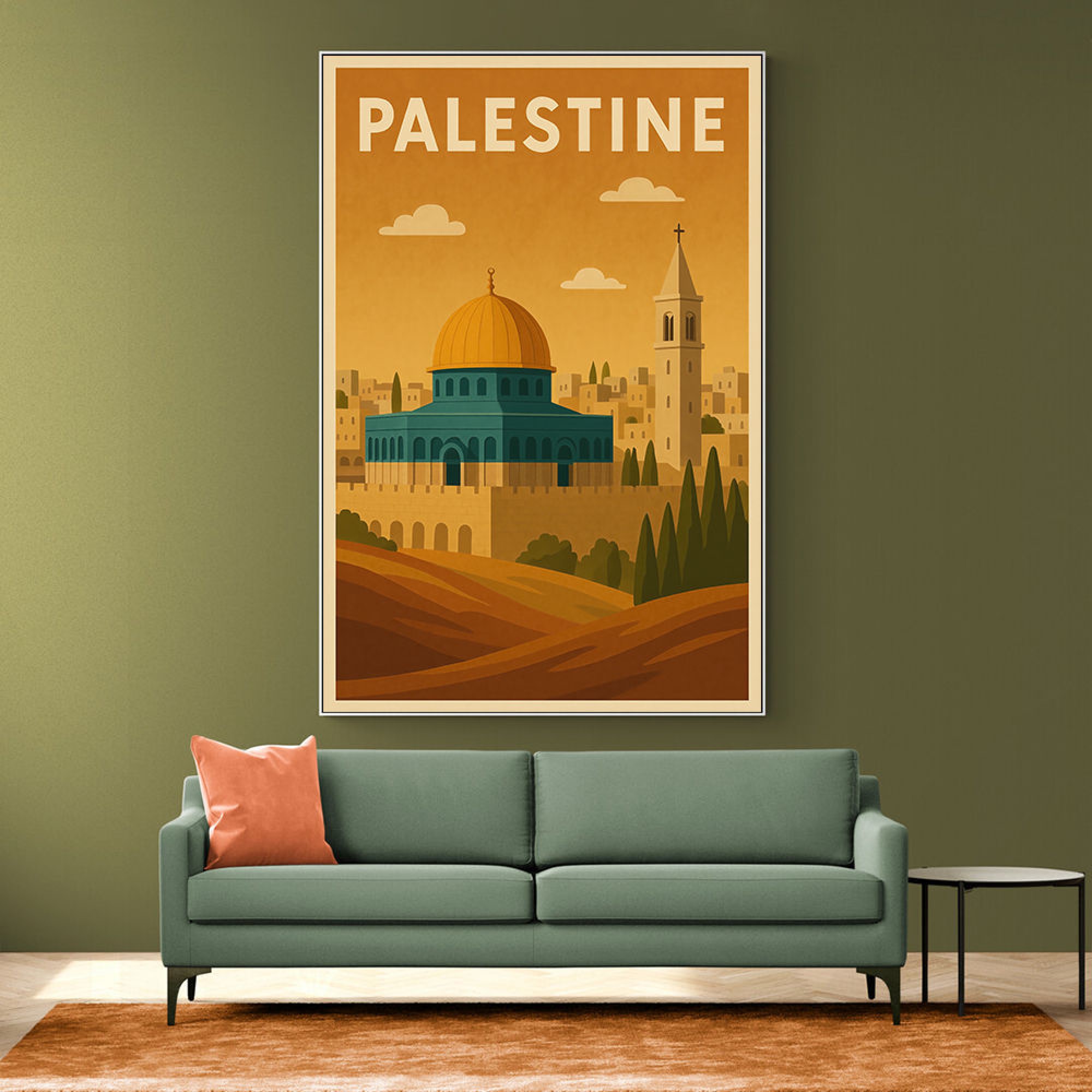 Palestine Poster Wall Art
