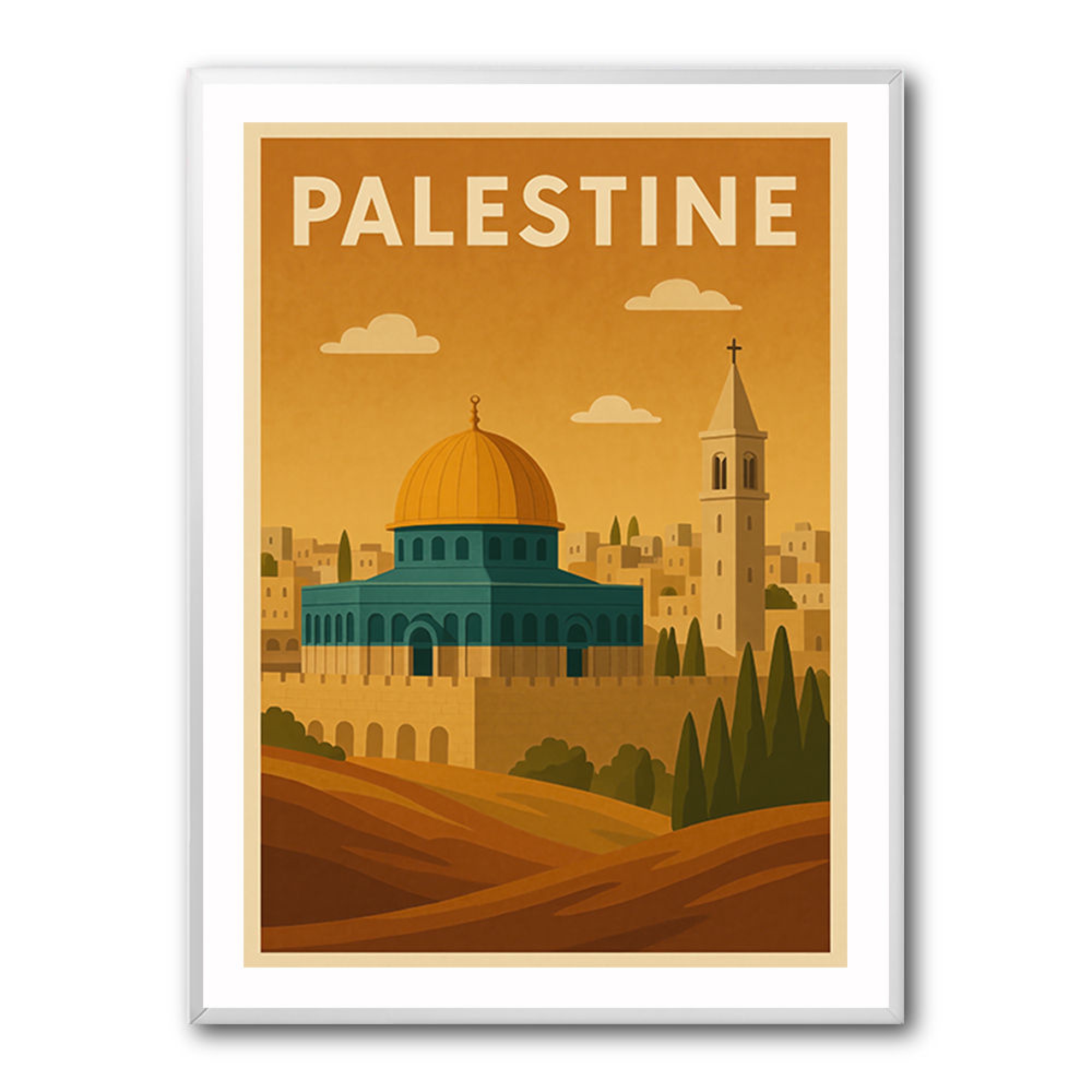 Palestine Poster Wall Art