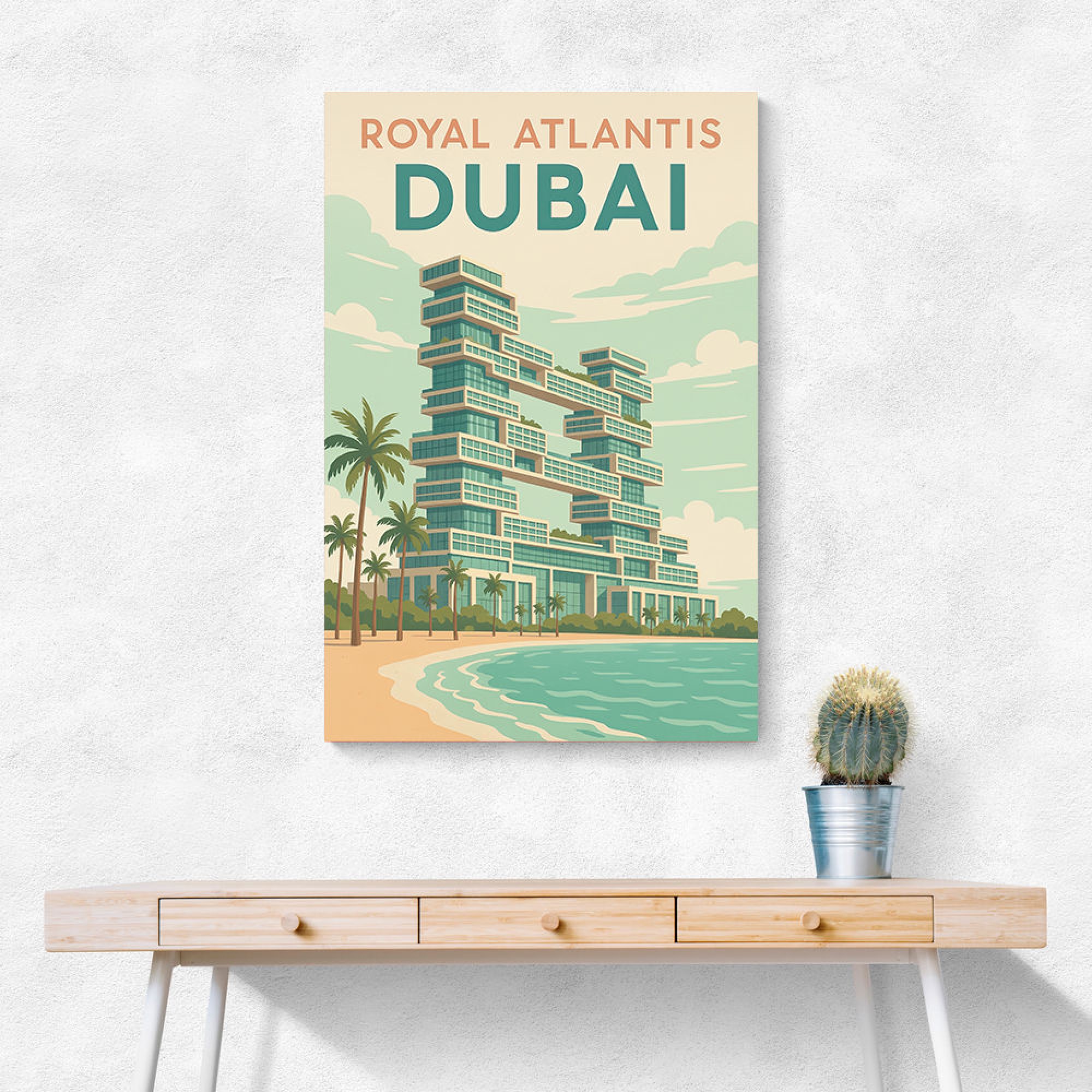 Royal Atlantis Poster Wall Art