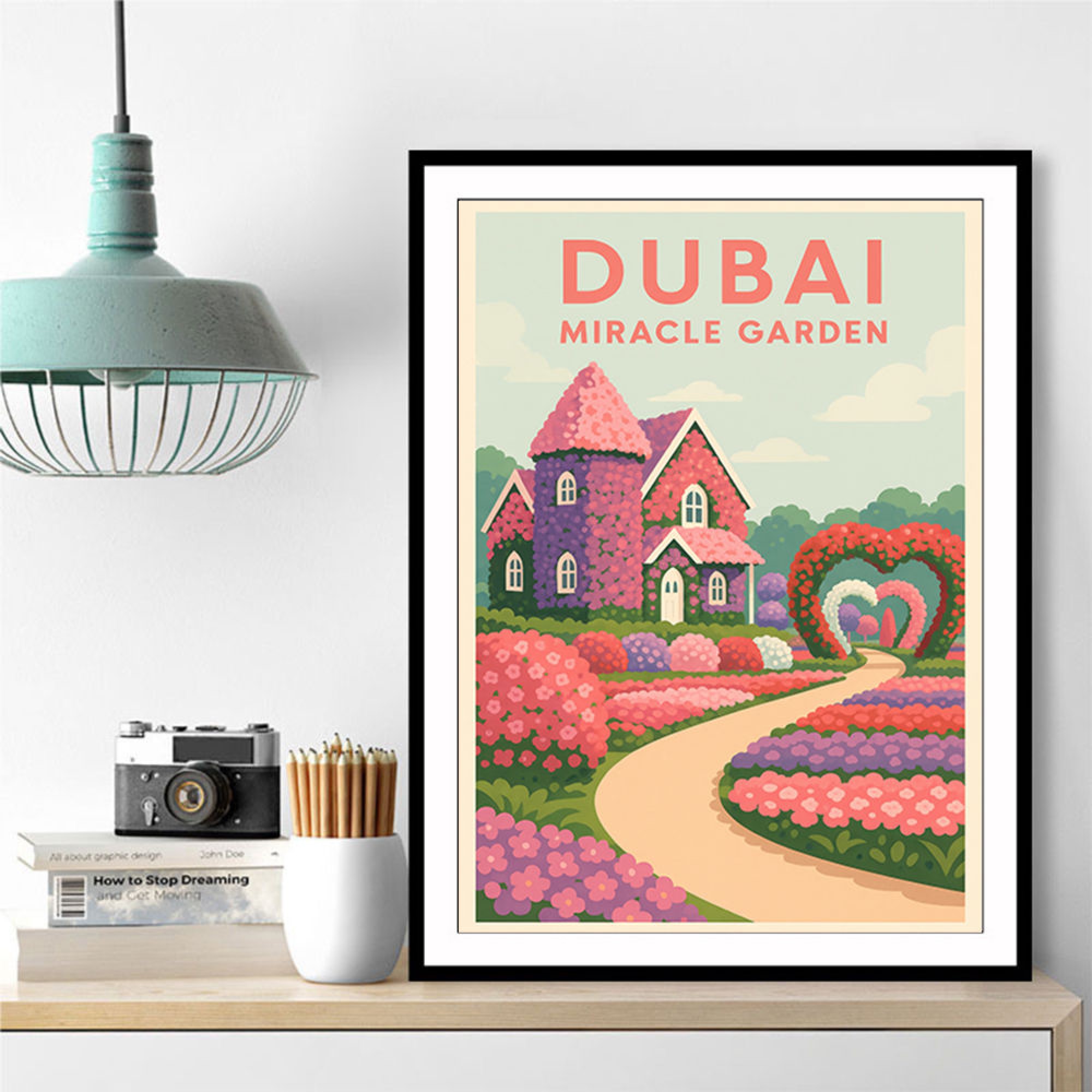 Dubai Miracle Garden Poster 1