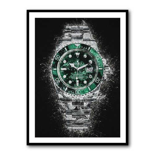 Rolex Daytona Pop Art Style Wall Art