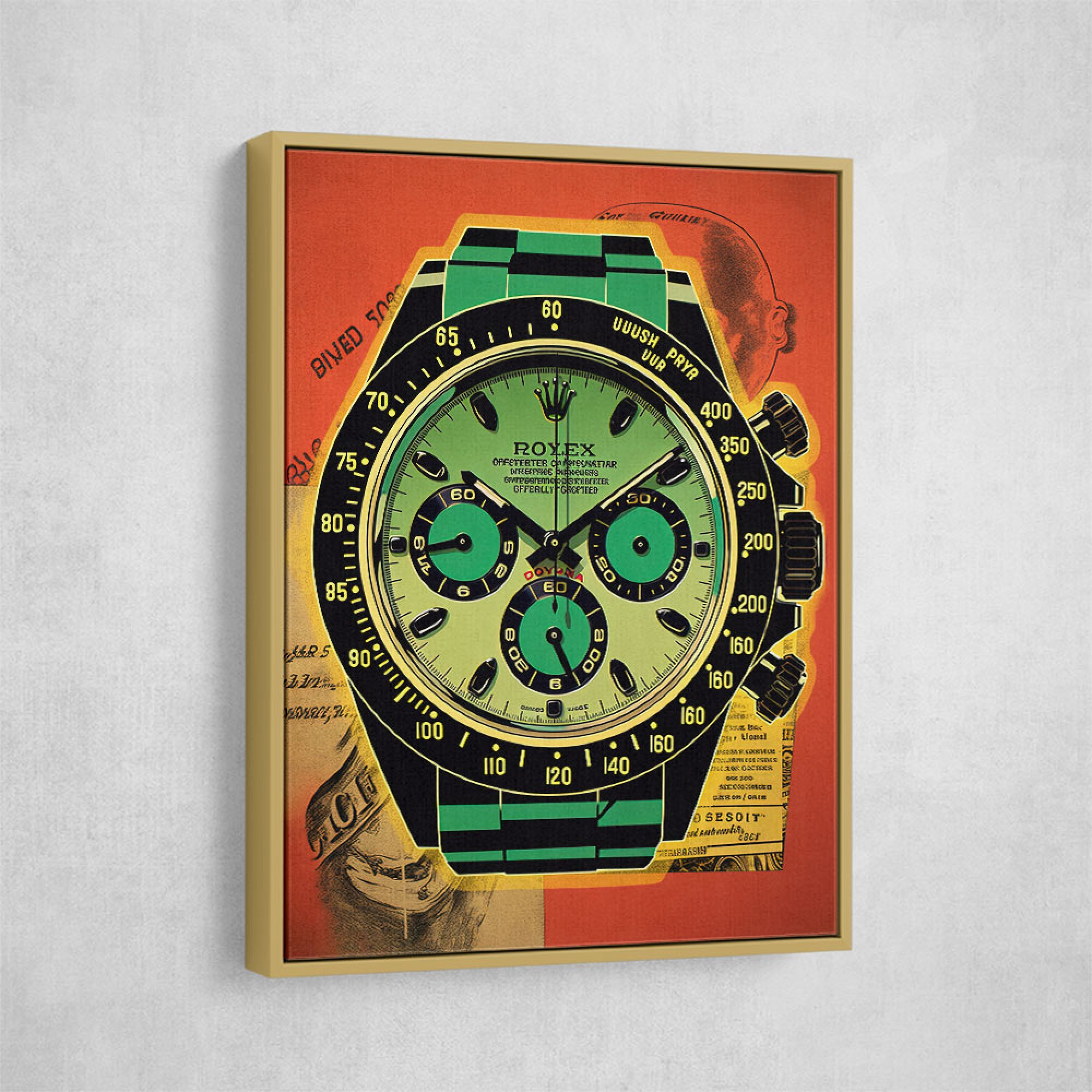 Rolex Daytona Pop Art Style 1 Wall Art