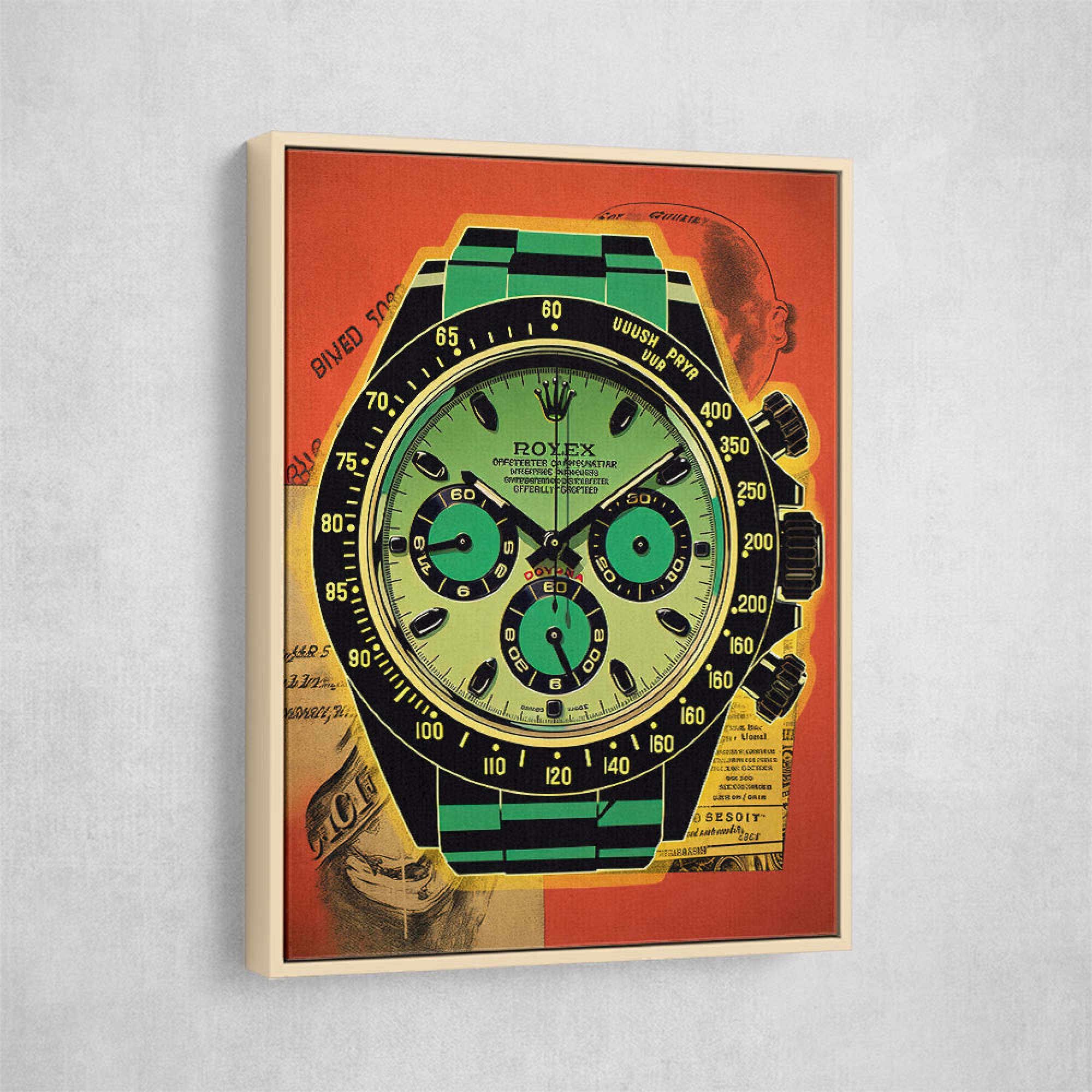 Rolex Daytona Pop Art Style 1 Wall Art