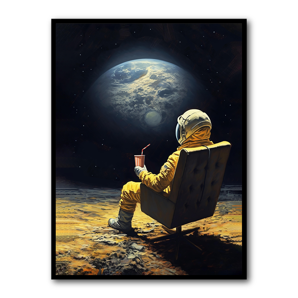 Moon Break Wall Art