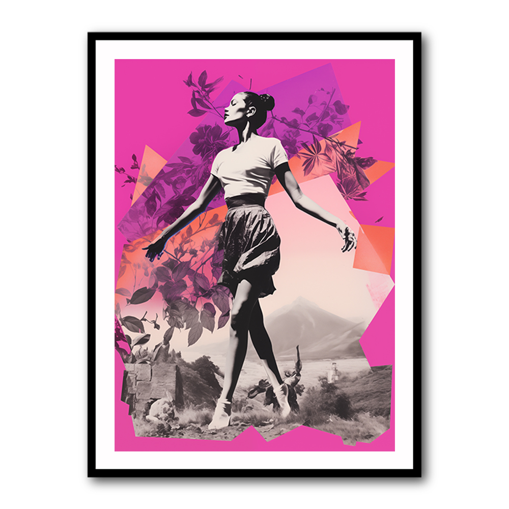 Elevate your home decor with collage fusion art