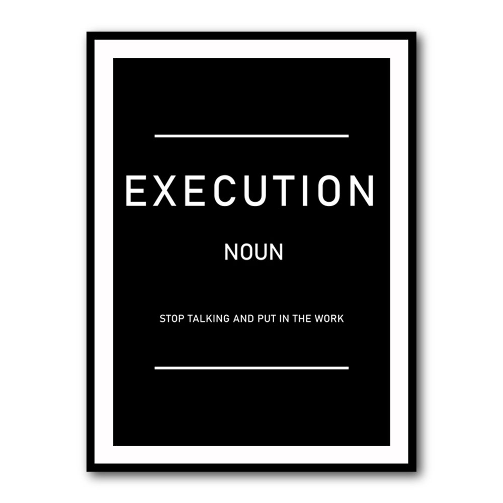 Execution Wall Art