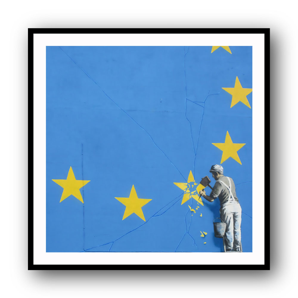 Brexit Banksy Wall Art