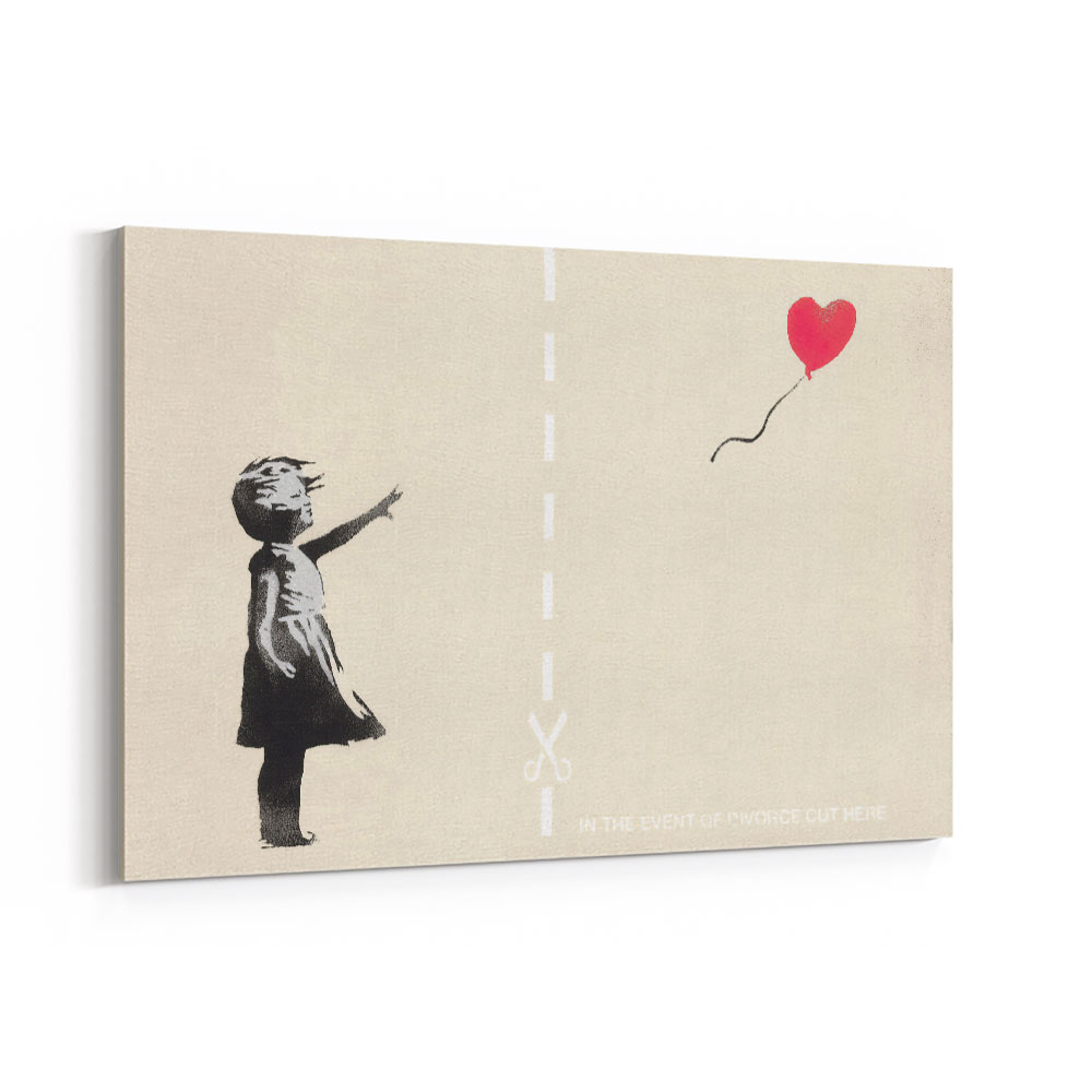 In The Event of a Divorce Cut Here Banksy